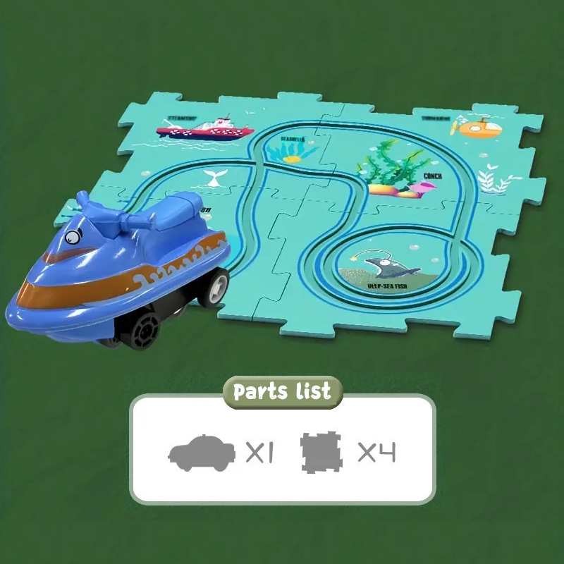 Car Track Puzzle – Fidget Cube Aus