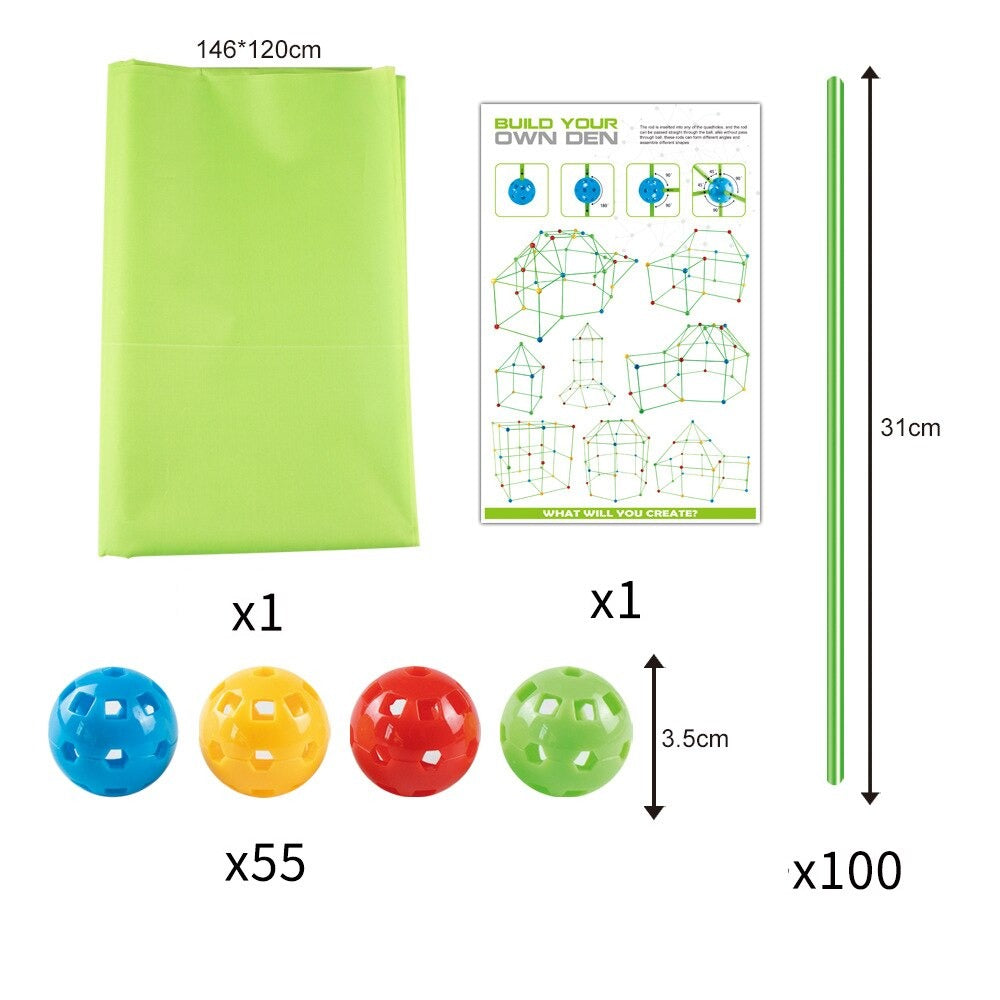 Fort Building Kit – Fidget Cube Aus